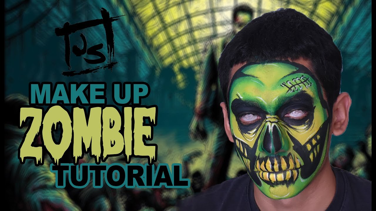 MAKEUP ZOMBIE TUTORIAL - YouTube