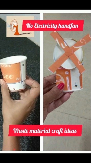 Art and craft |Fan Craft Waste Material Craft Ideas #shorts #diy #crafts #Diycrafts #artandcraft ...