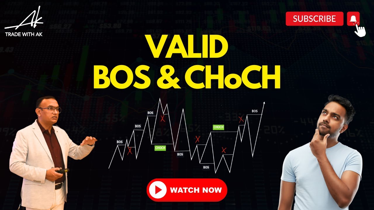 Valid BOS and CHoCH 2025 | Anoop Upadhyaye | Trade with AK - YouTube
