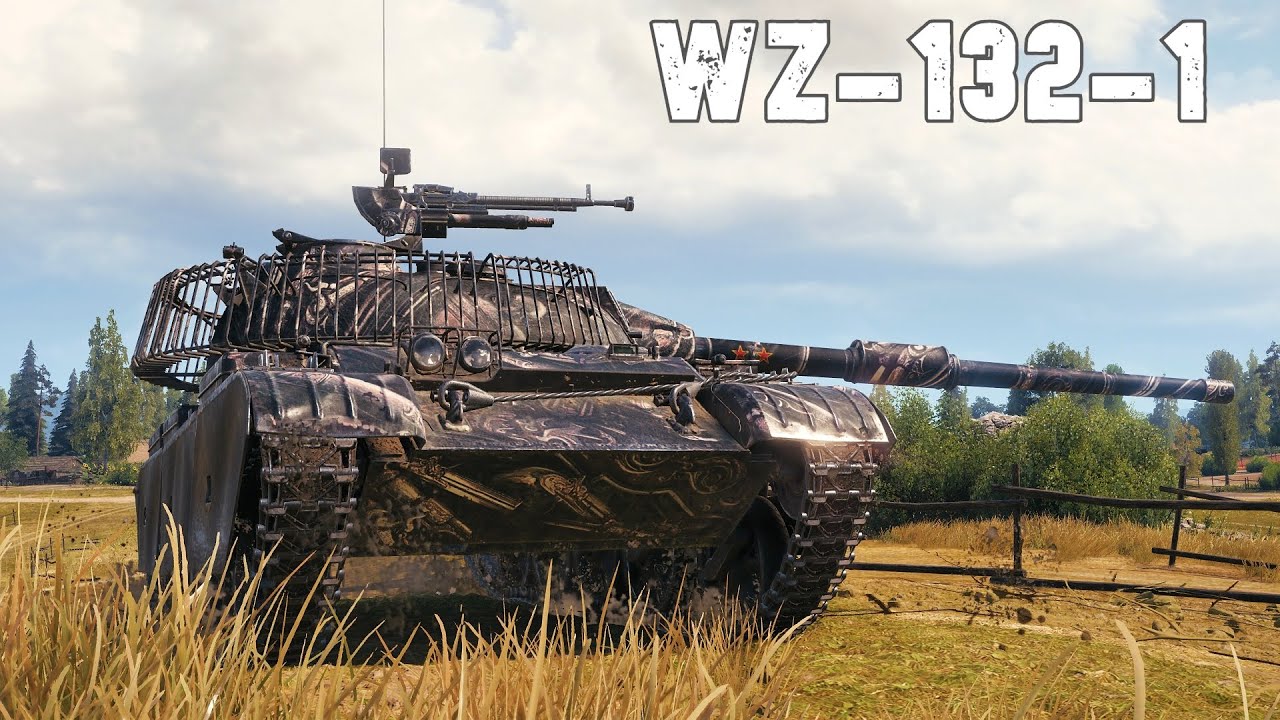 World of Tanks WZ-132-1 - Excellent Scout. - YouTube