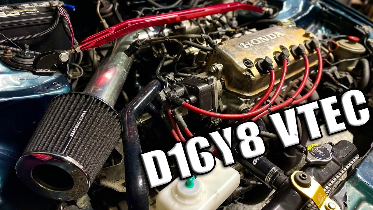 INSANELY LOUD D16Y8 VTEC Induction Sounds! - YouTube