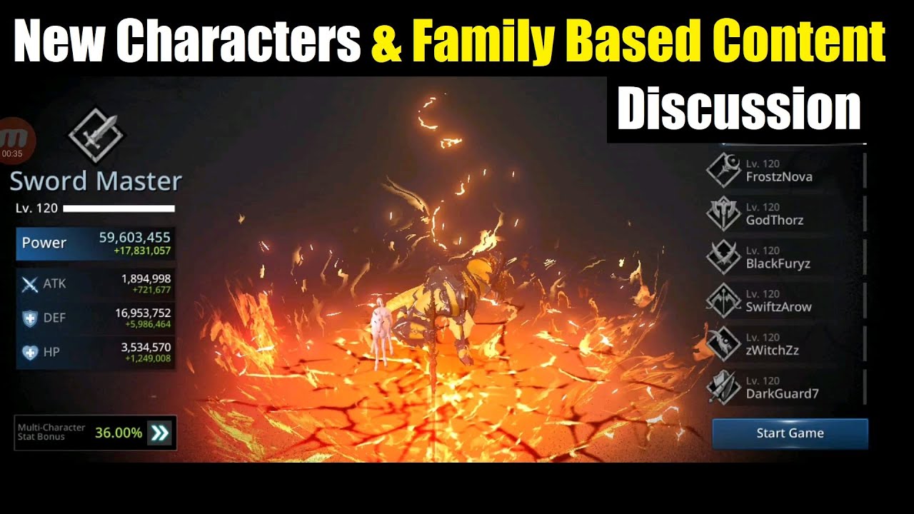 Darkness Rises New Character & Family Base Content Discussion - YouTube