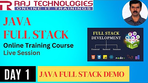 Java Full Stack Online Training Course Live - YouTube