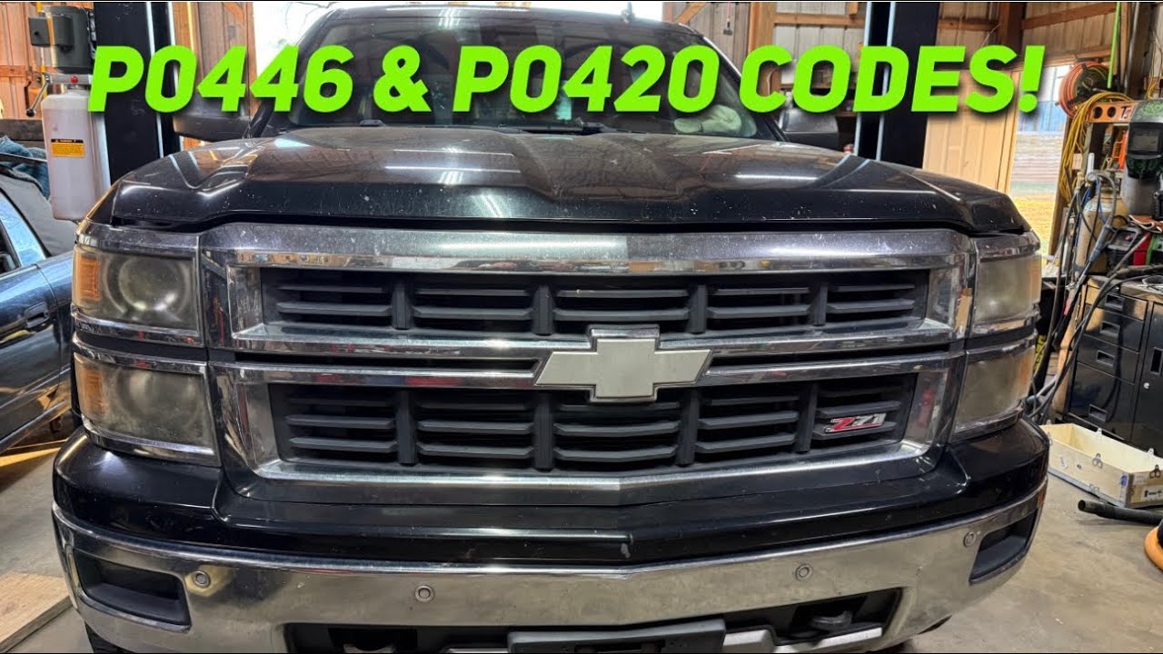 P0446 & P0420 FIXED! Chevy 1500 EVAP + Catalyst Trouble Codes Diagnosed ...