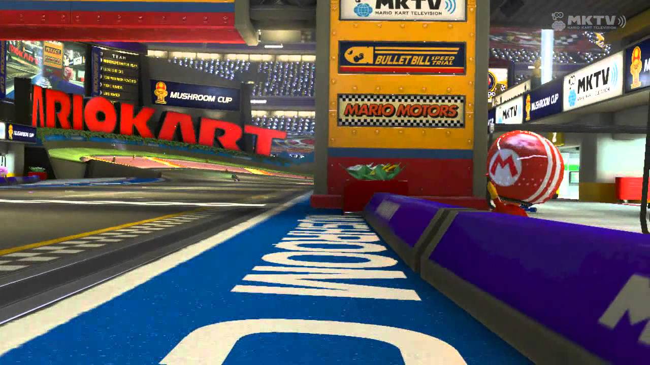 Wii U - Mario Kart 8 - Mario Kart Stadium - YouTube