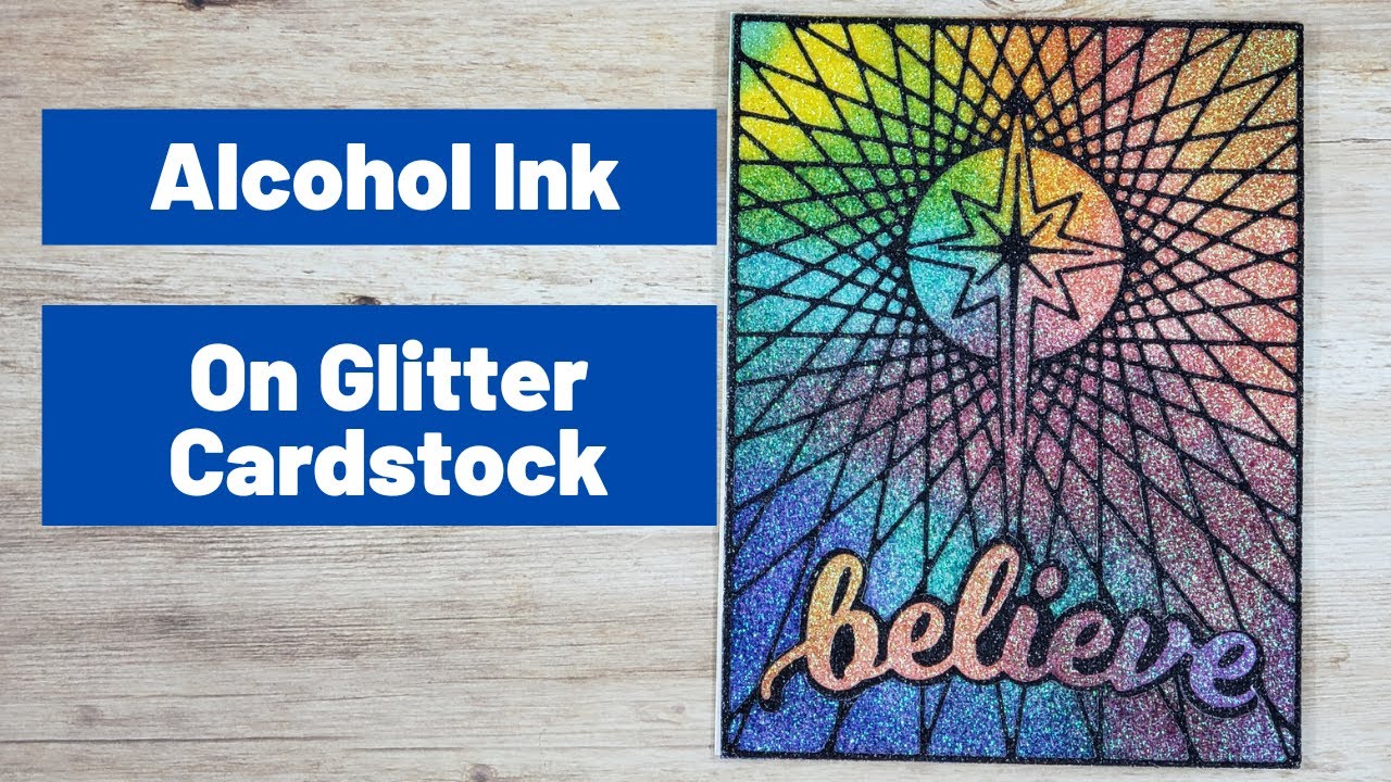 Do Alcohol Inks Work On Glitter Paper YouTube do-alcohol-inks-work-on-glitter-paper-youtube