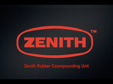 Zenith Rubber Compounding Unit - YouTube