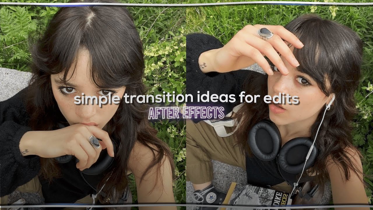 Simple transition ideas for edits | After Effects - YouTube