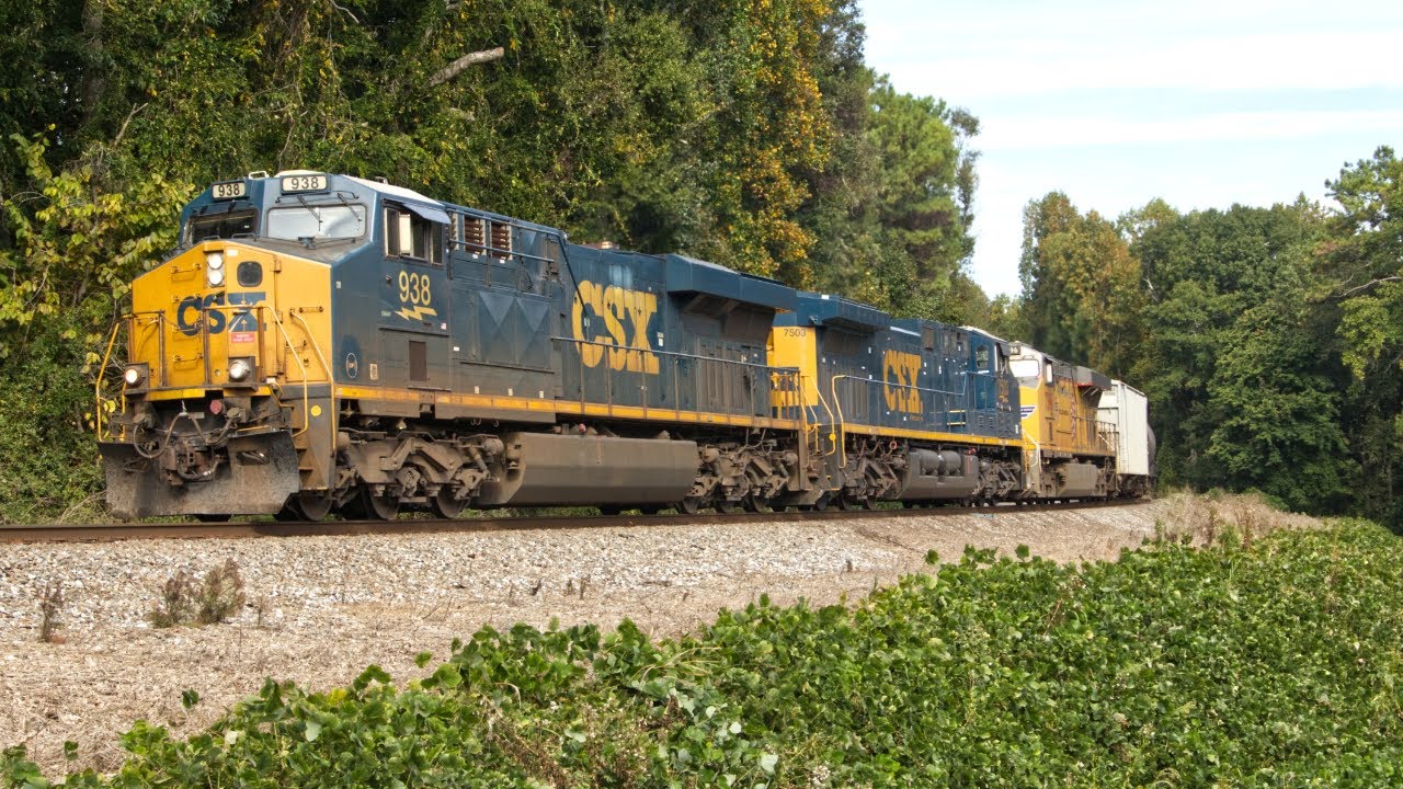 CSX & UP Power lead NS Train 64Q South at Stockbridge, GA 10/8/22 - YouTube