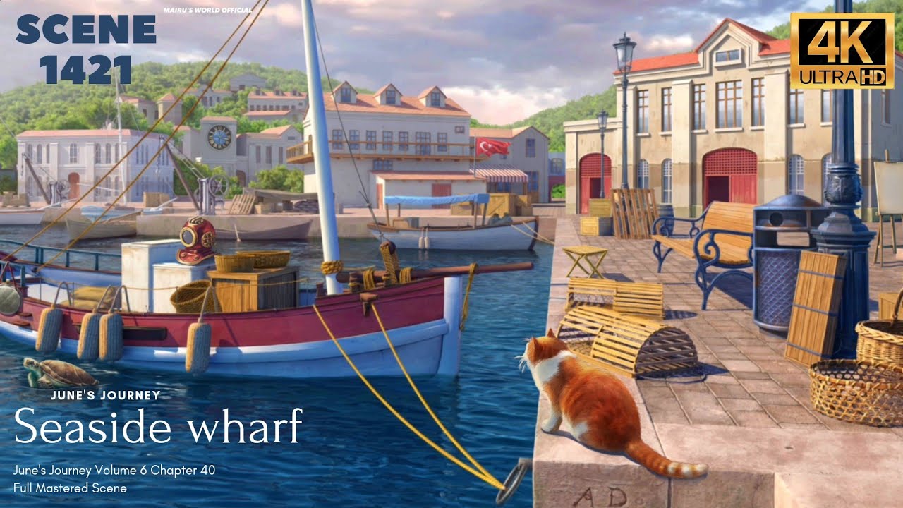 June's Journey Scene 1421 Vol 6 Ch 40 Seaside Wharf *Full Mastered ...