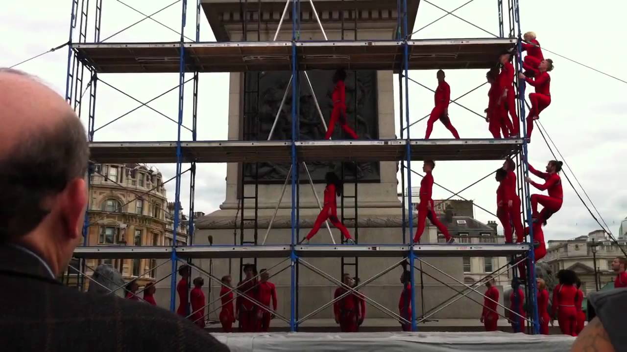 Human Fountain by Streb - YouTube