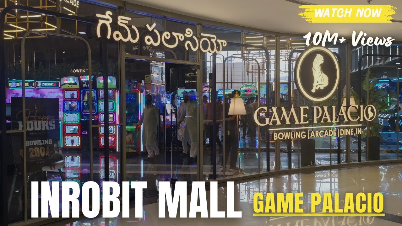 Inorbit Mall || Game Palacio || Arunacreativeworld - YouTube