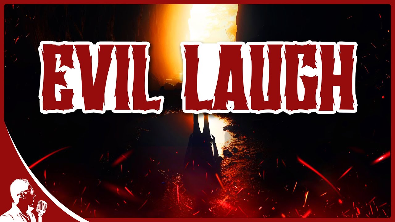 Evil Laugh ASMR: Deep Male British Voice Unleashes Dark Evil Villain ...