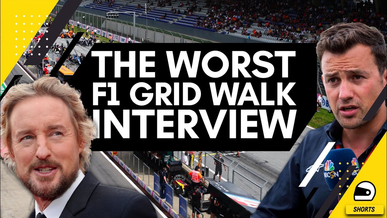 "Who Does That?!" Will Buxton's Worst F1 Grid Walk - YouTube