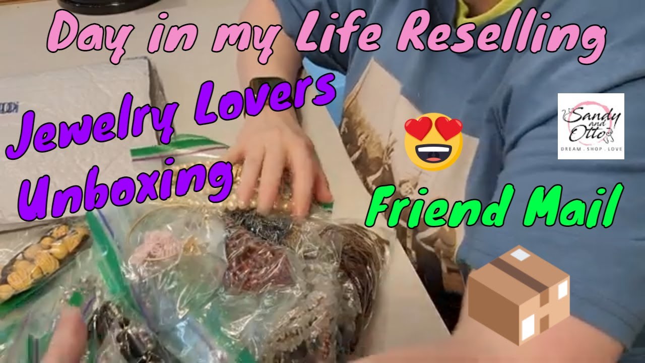Jewelry Lovers Unboxing Friend Mail📦 - Day in the Life of a Full-Time ...