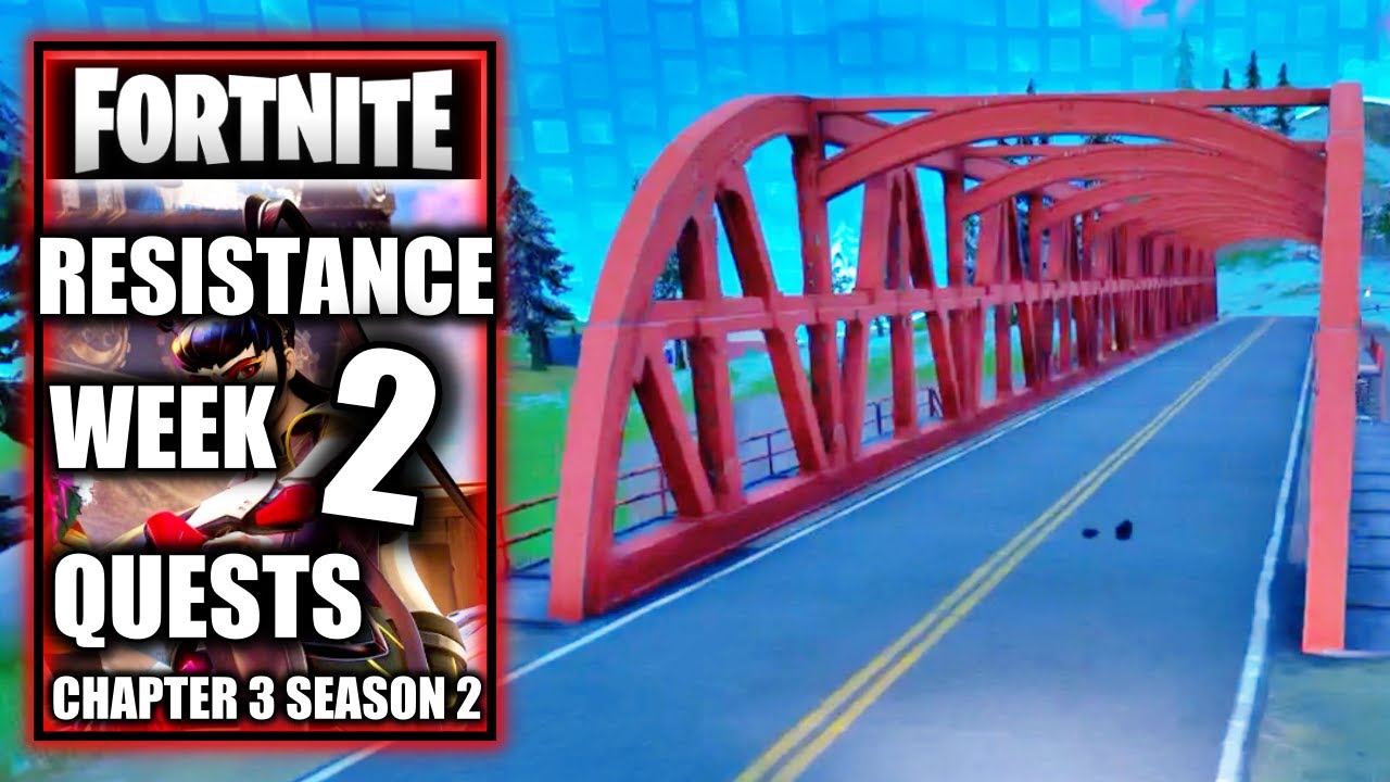 Resistance Week 2 Quests - Fortnite Chapter 3 Season 2 - YouTube