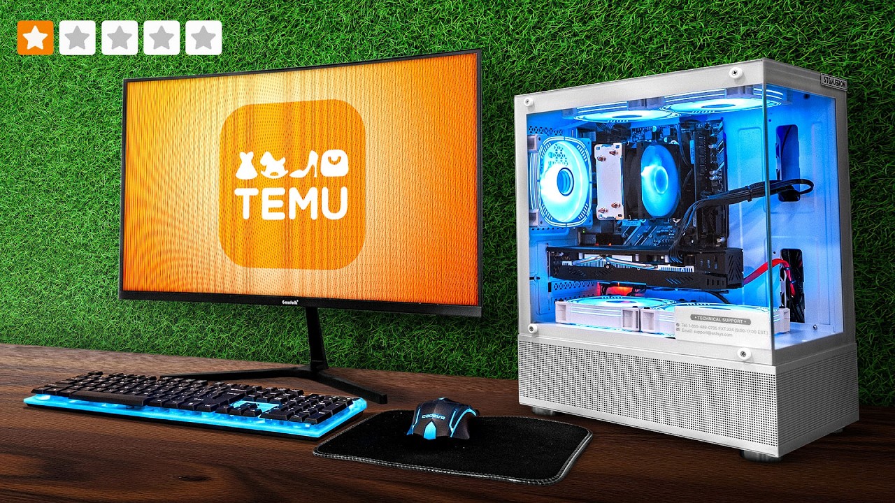 I Bought a 1 Star Temu Gaming Setup! - YouTube