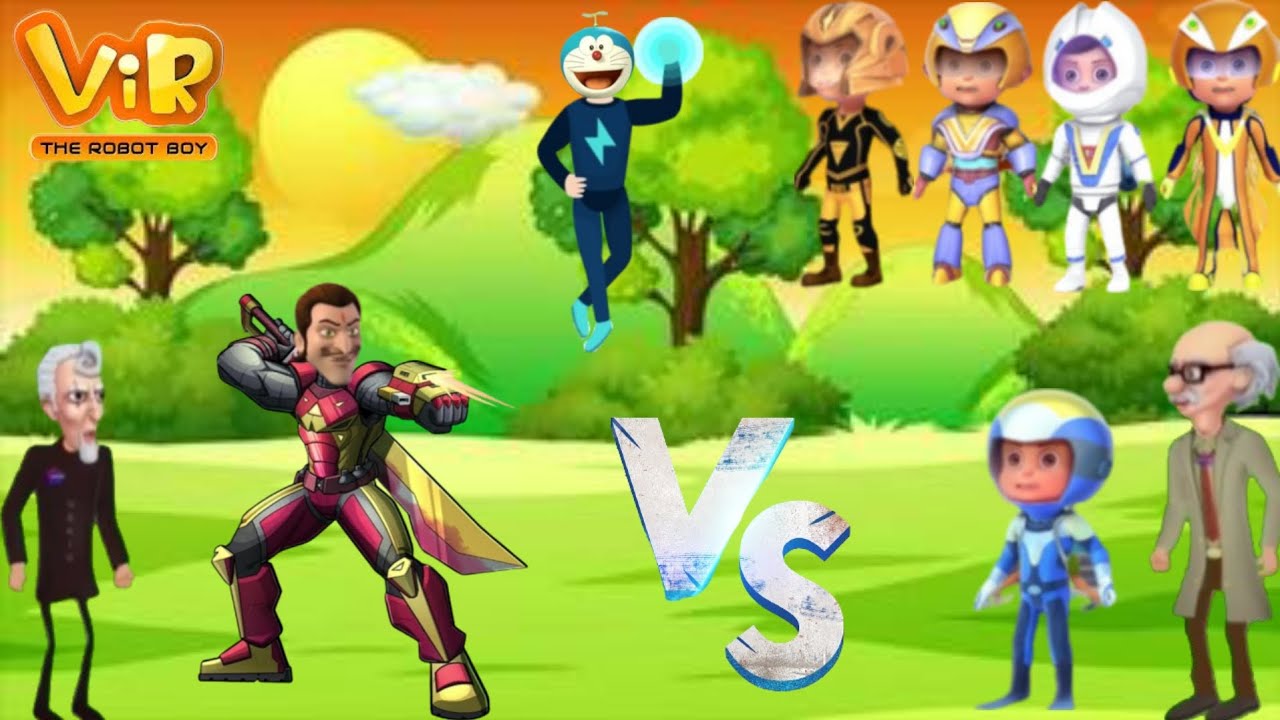 veer d robo boy suit on | robot boy hindi cartoon | veer vs sakal | new episode | rudra cartoon ...