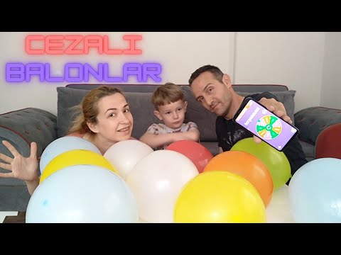 CEZALI BALON PATLATMA CHALLENGE! | ÇARKIFELEKTEN KİM ÇIKARSA! | Cezalı Balonlar
