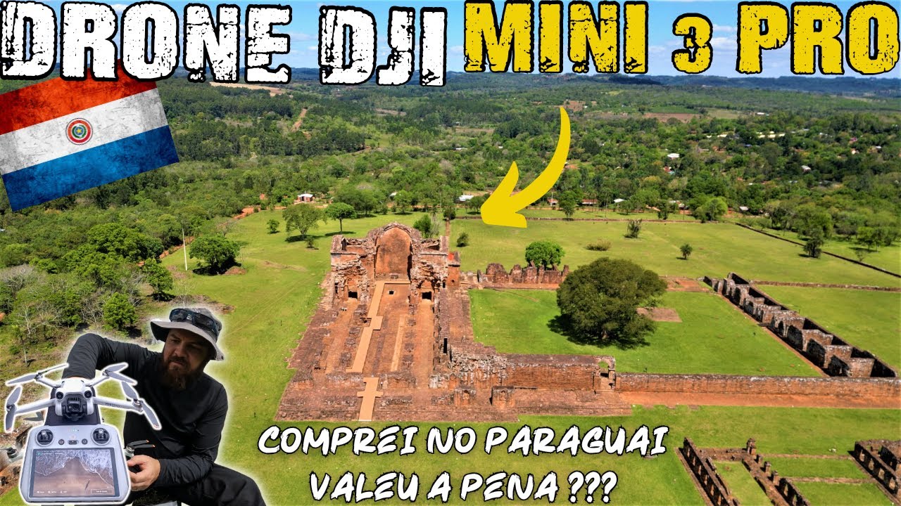 EP04 - ruínas JESUITAS em TRINIDAD - PRIMEIRO voo com o DRONE / TP02 ...