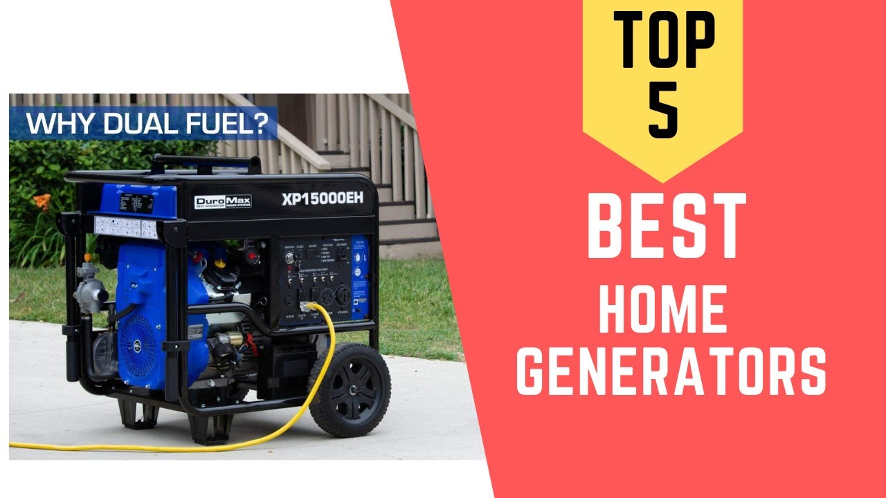 Top 5 Best Home Generators Reviews 2021 - YouTube