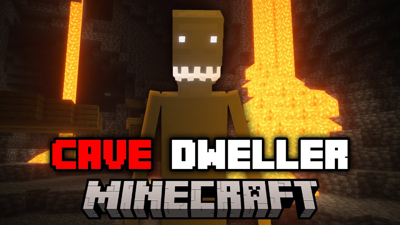 Surviving the Most Horrifying Minecraft Mod… Cave Dweller - YouTube