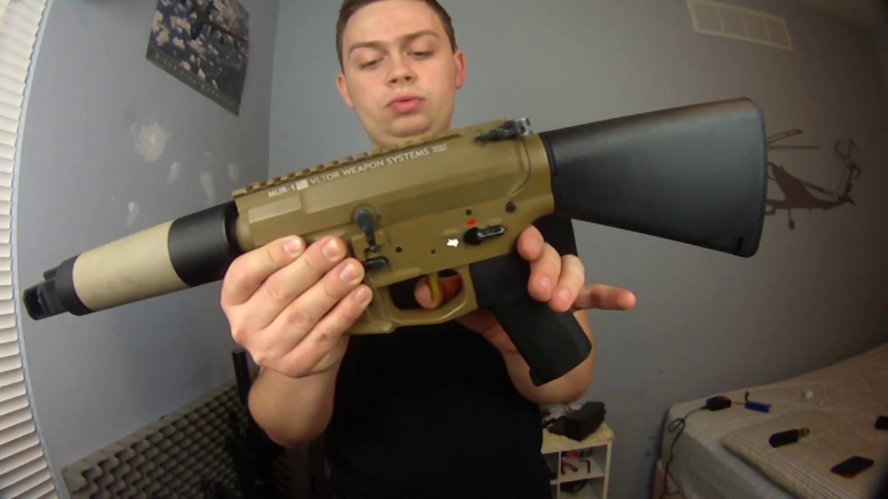 High Speed G&P Stubby M4 Overview and Shooting Test - YouTube