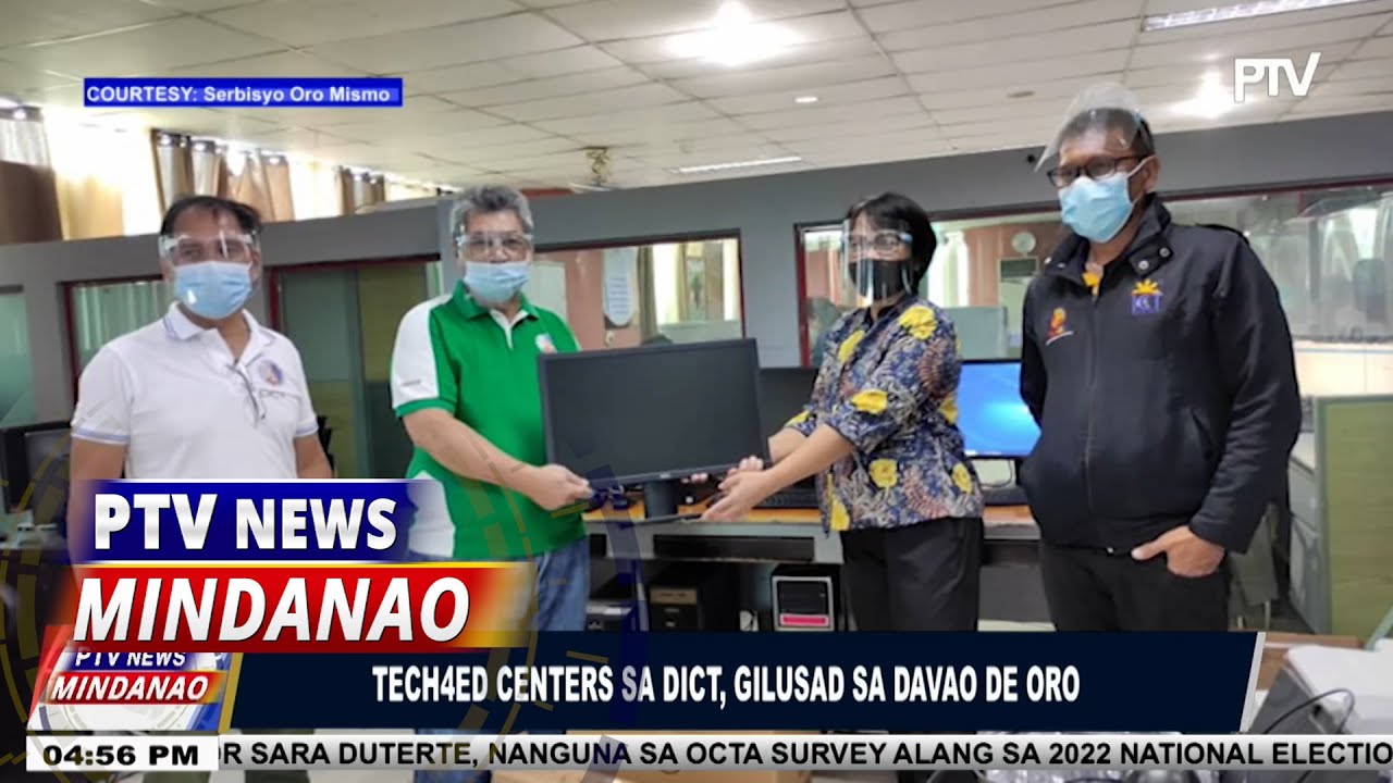 Tech4ed centers sa DICT, gilusad sa Davao de Oro - YouTube