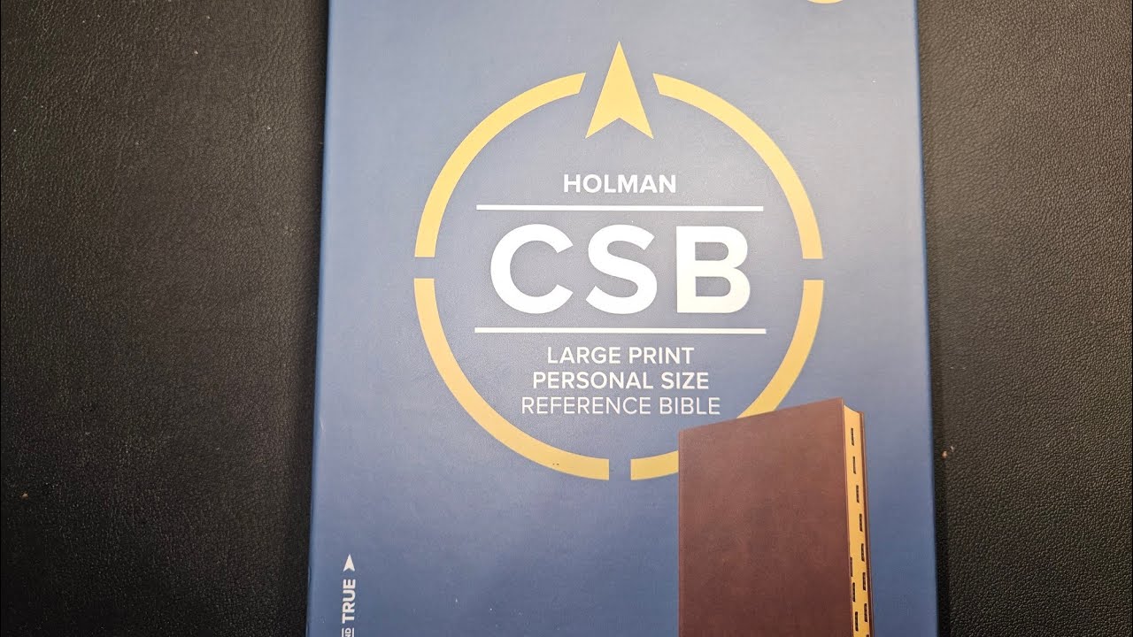 CSB LARGE PRINT PERSONAL SIZE! - YouTube