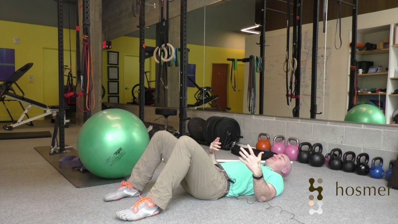 Bridge Stretch for Glutes - YouTube