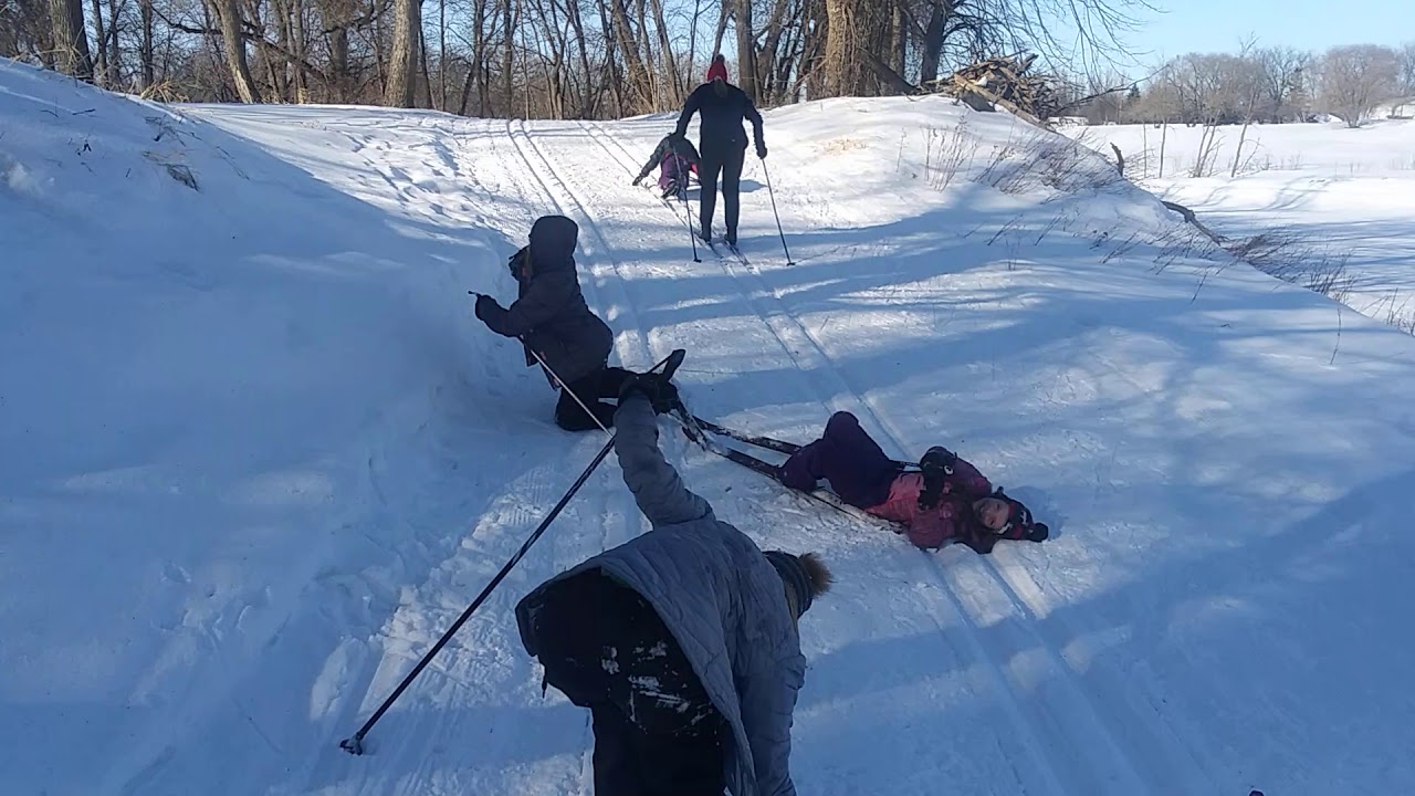 Cross Country Ski Challenge: First Hill Fail! - YouTube