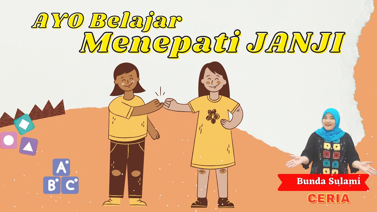 KARTUN || BELAJAR MENEPATI JANJI Bersama Sulami-Di Ramadhan Ceria ...