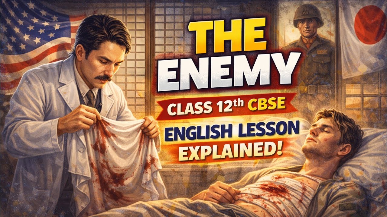 The Enemy Class 12 English One Shot Explanation by Meenakshi Sharma ...