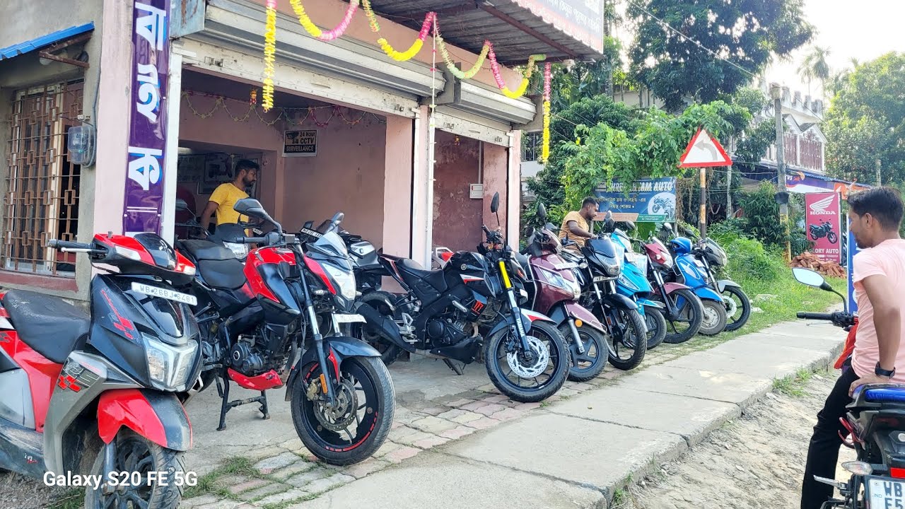 2nd hand bike showroom bongaon chakdah road mediya/ মেদে bazzar finance ...