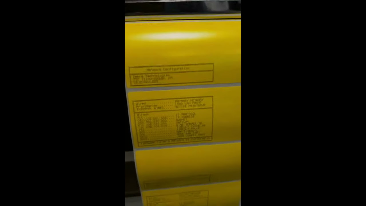 How To Print Network Configuration On Zebra ZT230 Printer YouTube How To Print Network Configuration On Zebra ZT230 Printer YouTube