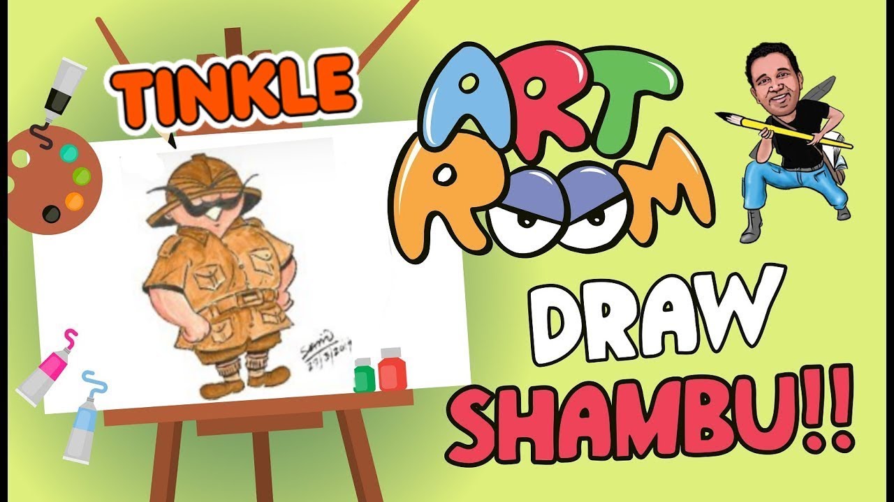 Tinkle | Art Room with Savio: Shikari Shambu Masterclass Part 4 ...