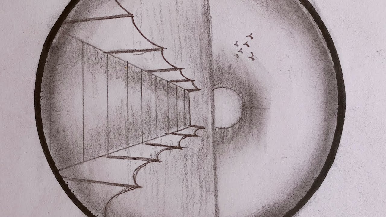 You Are Talented Artist/Simple Scenery Drawing/Everyone draw easily ...