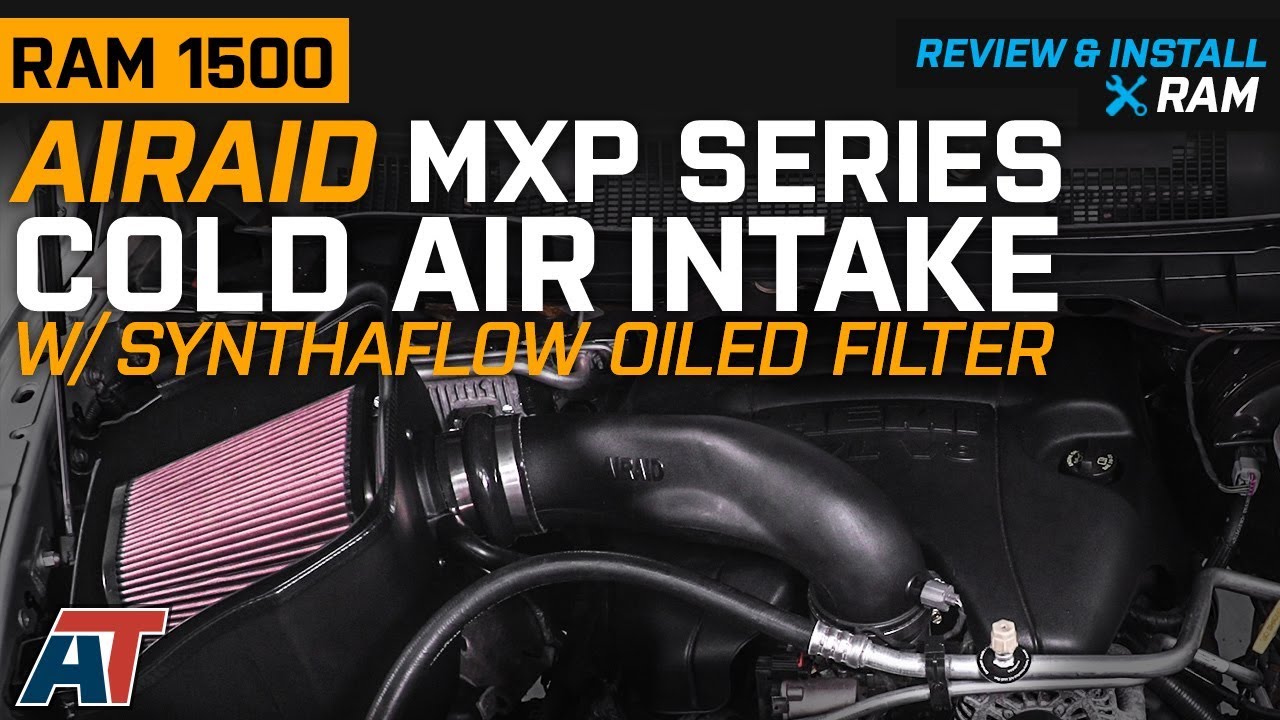 2013-2018 Ram 1500 Airaid MXP Cold Air Intake w/ SynthaFlow Oiled ...