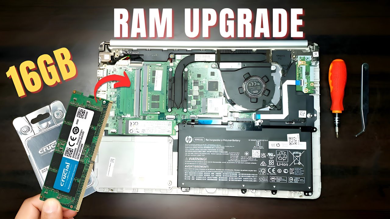 How to upgrade ram on laptop | Laptop mein ram upgrade kaise kare⚡ Ram ...