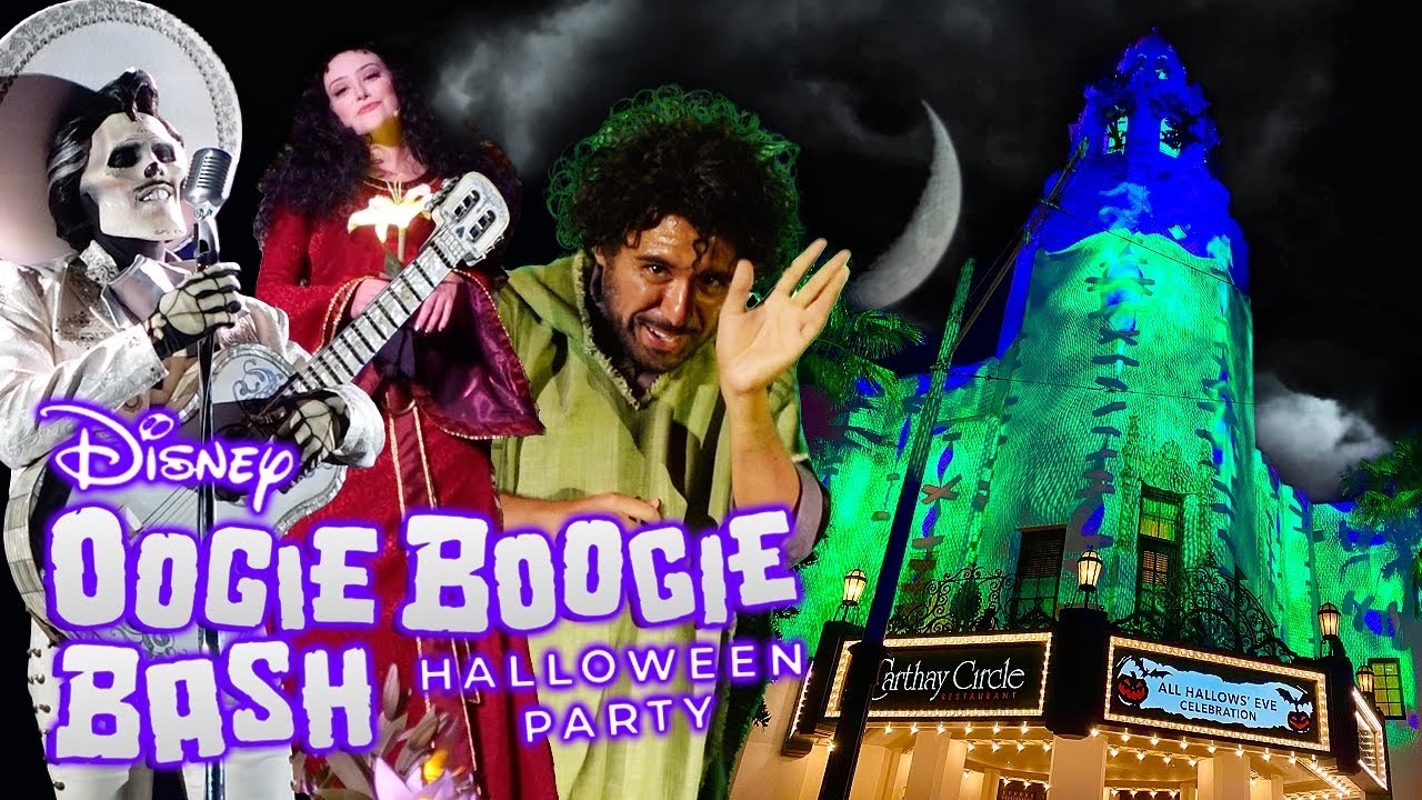 Oogie Boogie Bash Halloween Party 2022! Opening Night - Disney ...