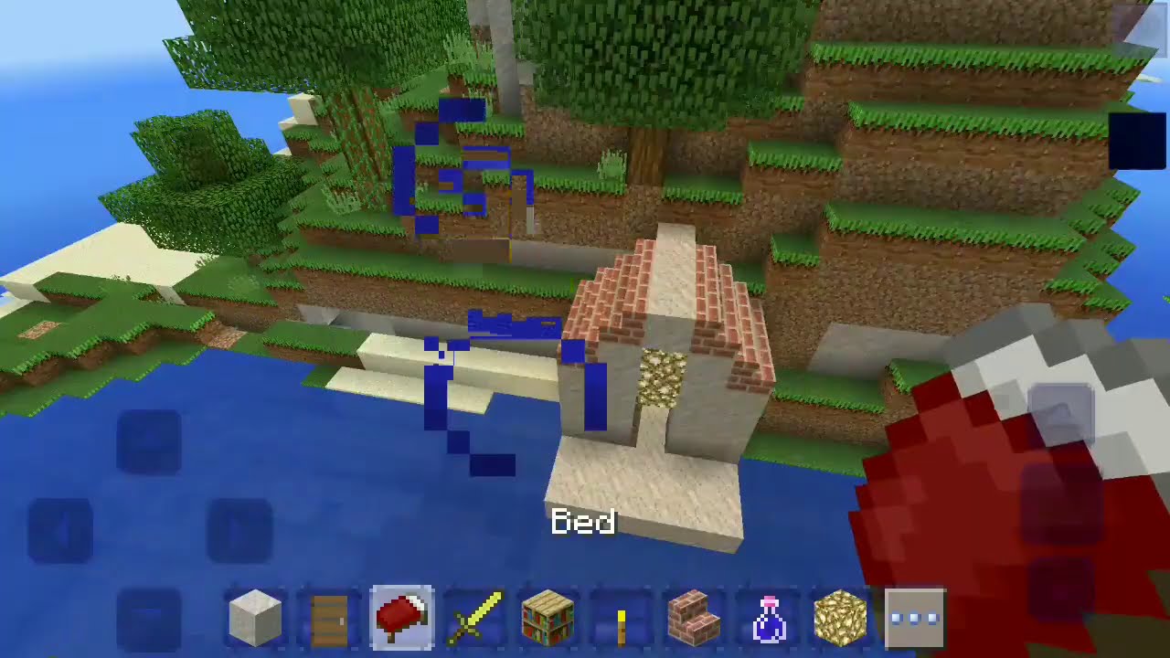 Minecraft: Membuat rumah di dalam bukit (Part4) - YouTube