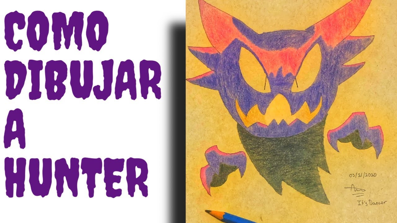 Como DIBUJAR a Haunter/ How to DRAW Haunter - Pokemon - ItsDancor - YouTube