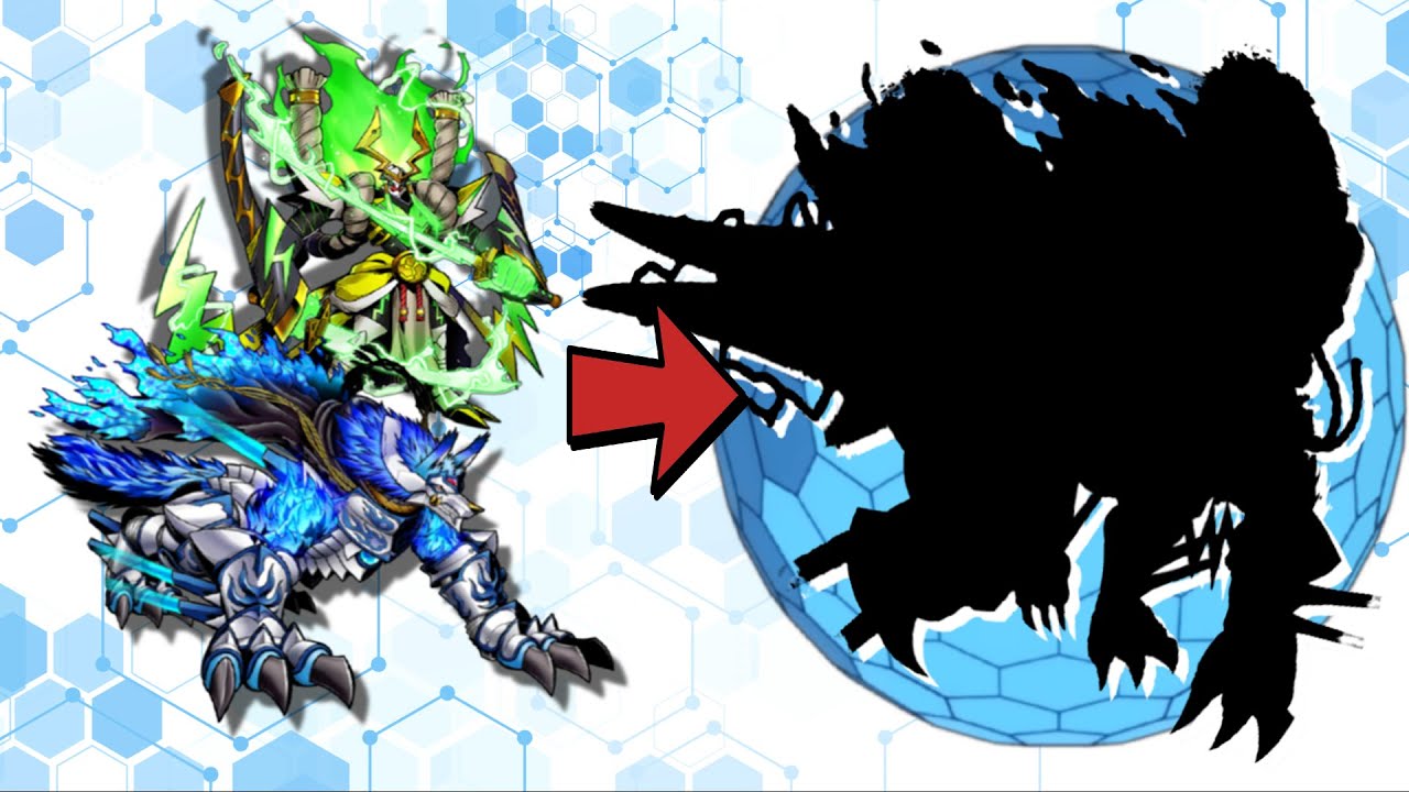 KAZUCHIMON & FENRILOOGAMON SHINKA! FENRILOOGAMON TAKEMIKAZUCHI ...