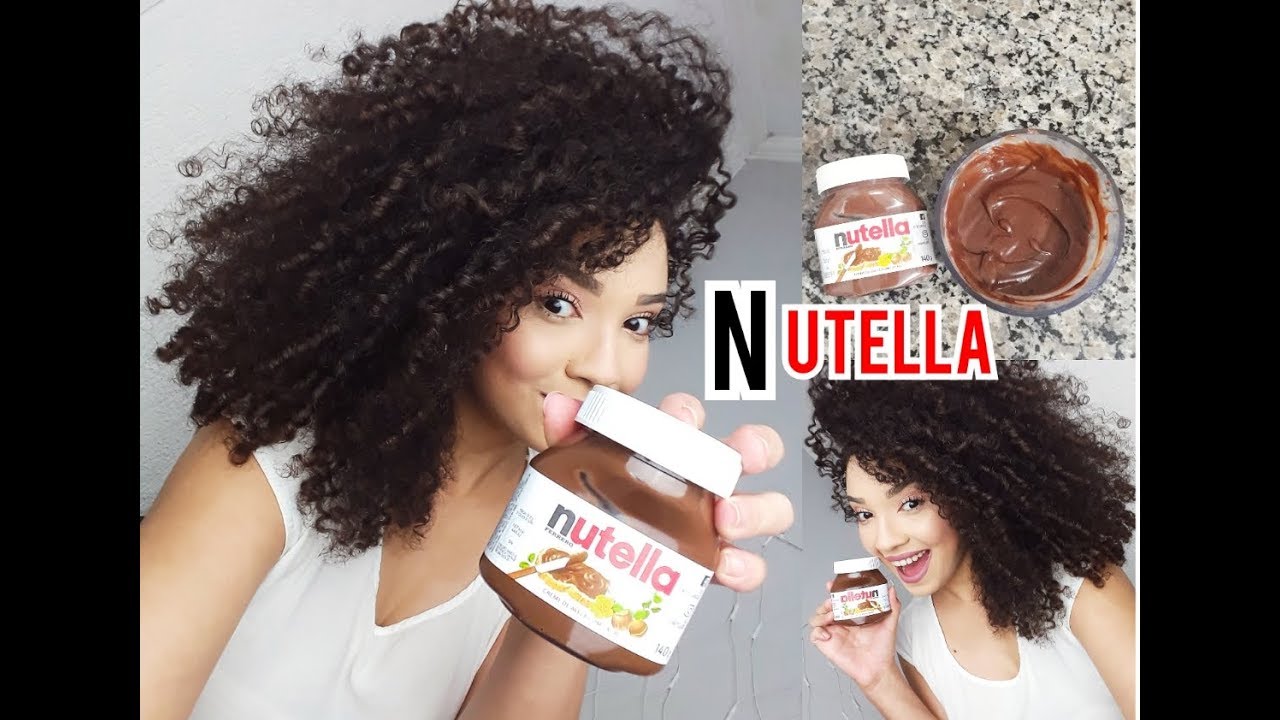 Hidratação Capilar De NUTELLA #SemanaHidratação 07 - YouTube