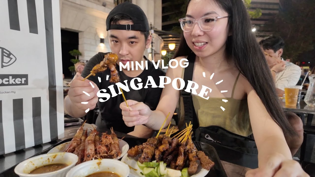 Singapore Vlog Eat Local Food With Us | EP 1 - YouTube