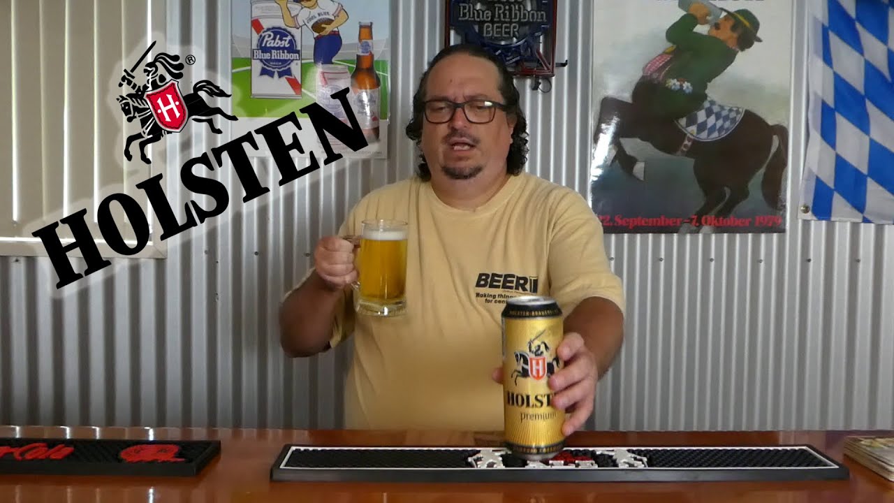 Holsten Premium 4.5% ABV - SwillinGrog Beer Review - YouTube