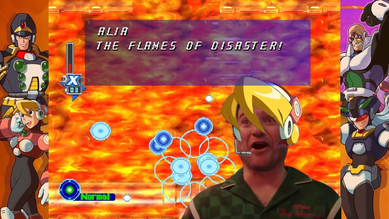 X, Look Out!! It's the Flames of Disaster!! - YouTube