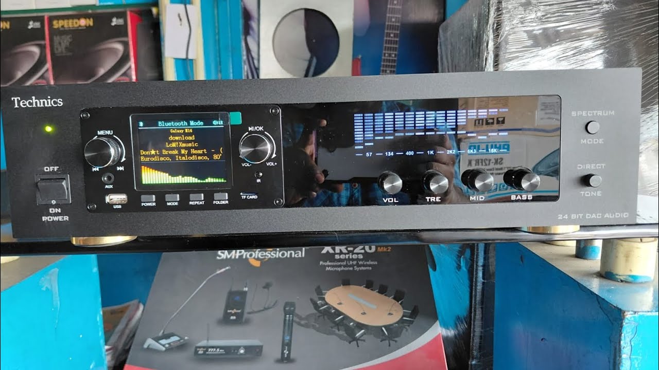 Pre ammp 24 bit dac out #amplifier# - YouTube