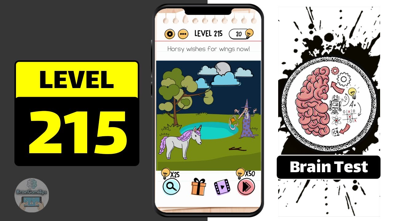 Brain Test Level 215 Walkthrough - YouTube