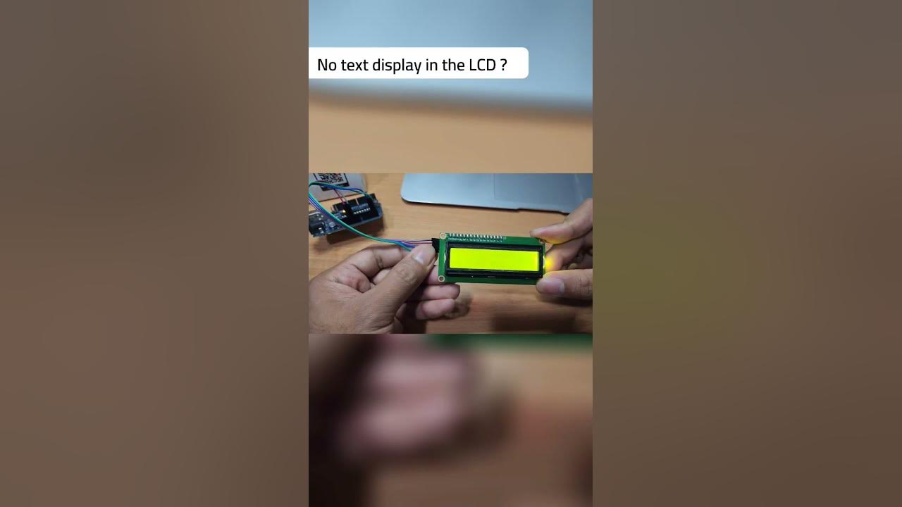 Lcd I2c Common Problem Youtube